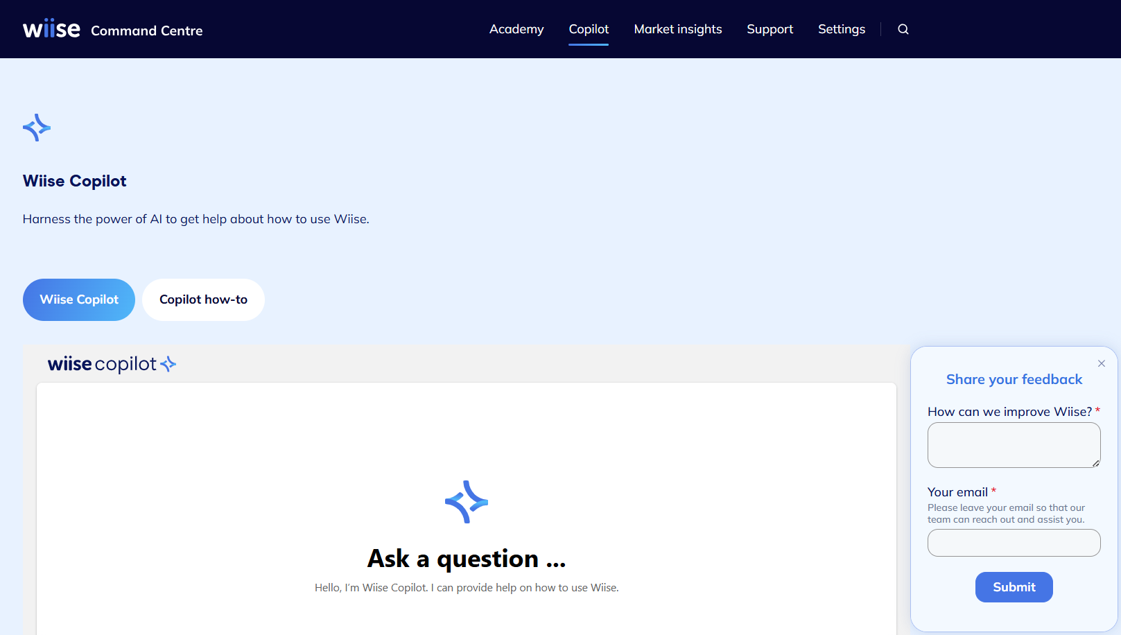 Get started with Wiise Insights